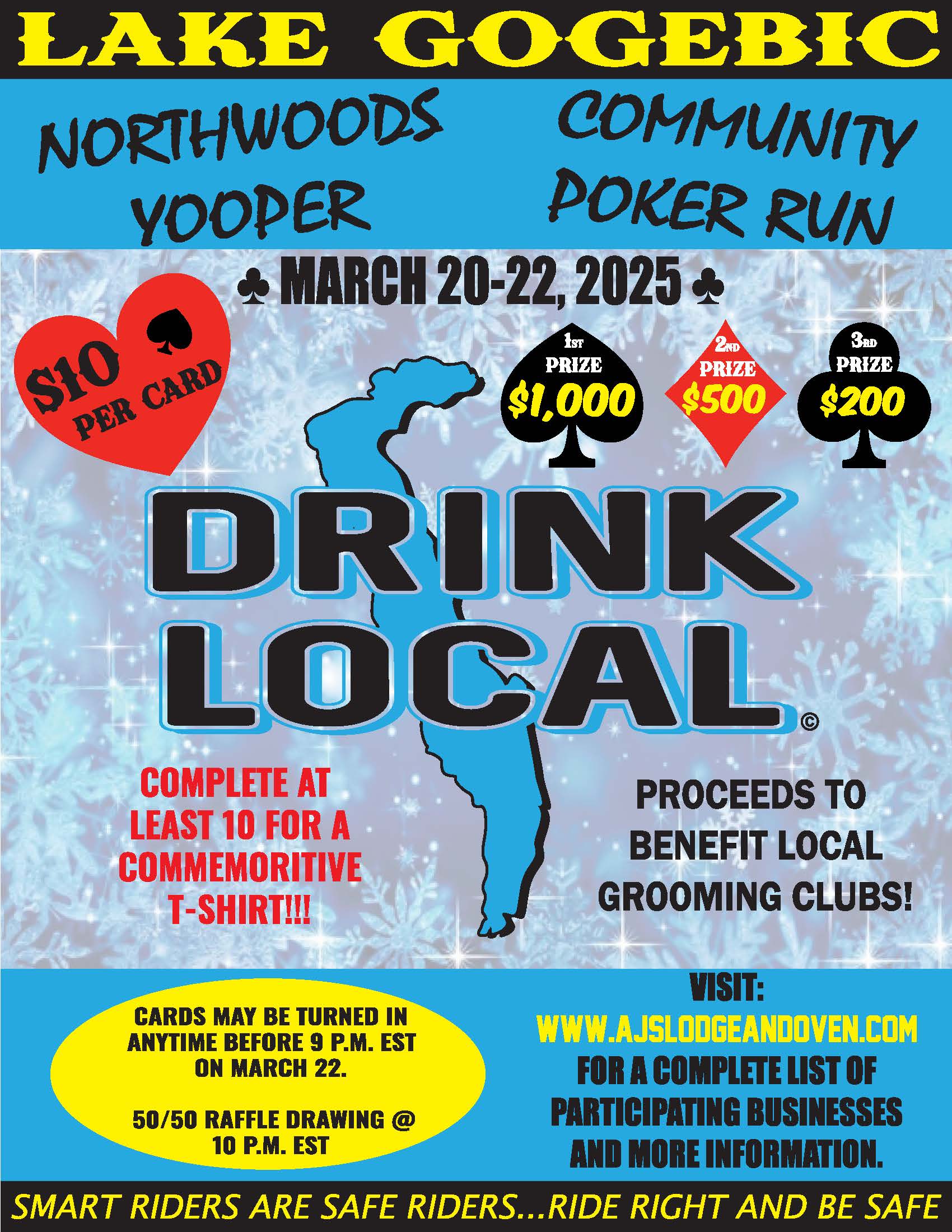 Events - AJ's Lodge & Oven